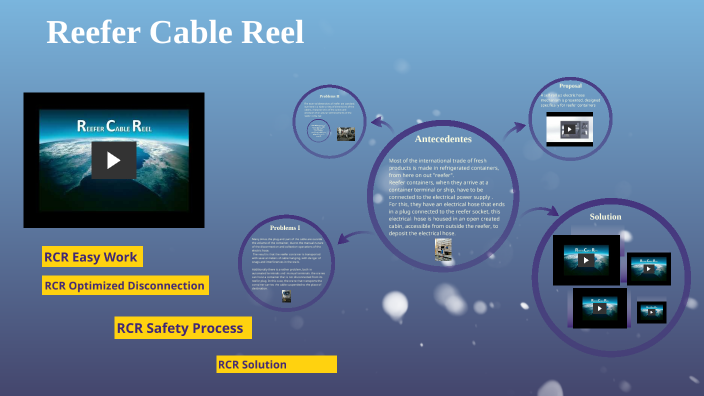 Reefer Cable Reel by Manoli Vilchez Vilchez on Prezi
