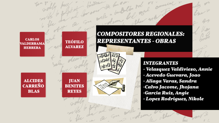 COMPOSITORES REGIONALES by Annie Velasquez Valdivieso on Prezi