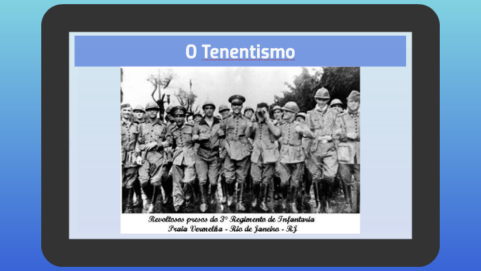 TENENTISMO by Carlos Teles de Menezes Junior on Prezi