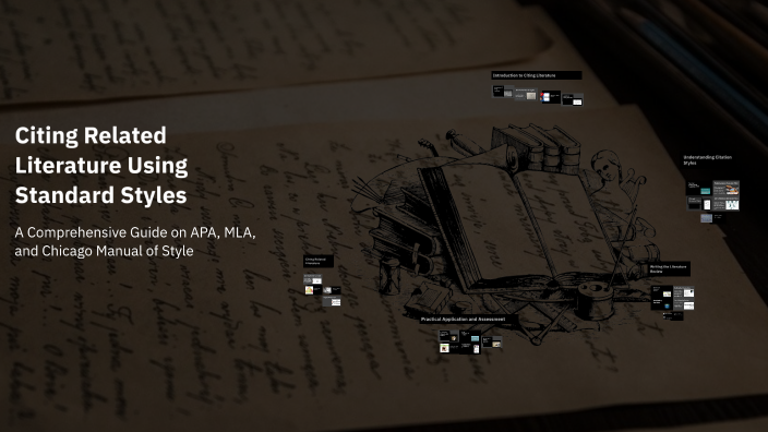 Citing Related Literature Using Standard Styles by Noir Ghost on Prezi