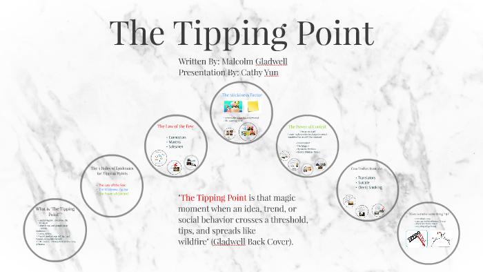The Tipping Point by Cathy Yun on Prezi