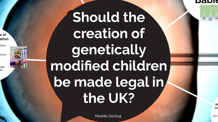 Should the creation of genetically modified children be made legal in ...