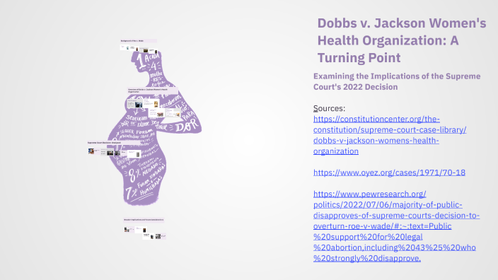 Dobbs v. Jackson Women's Health Organization: A Turning Point by Da'Jah ...