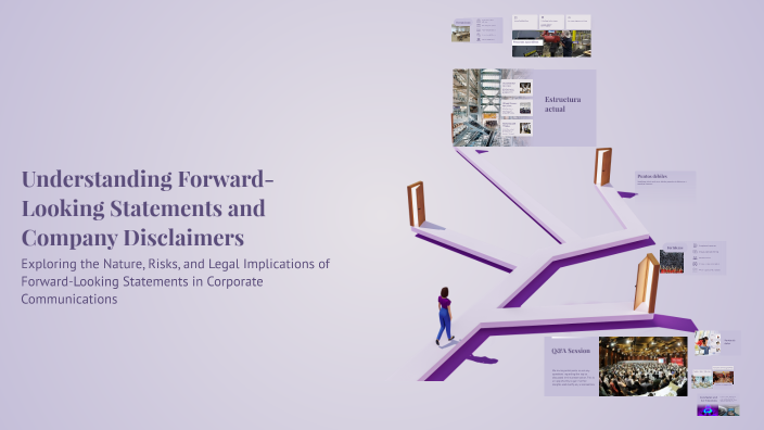 Understanding Forward-Looking Statements and Company Disclaimers by ...