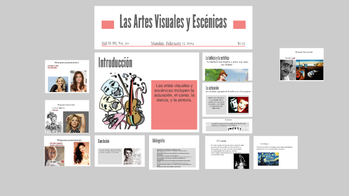 Las artes visuales y escénicas by Morgan Voshall on Prezi