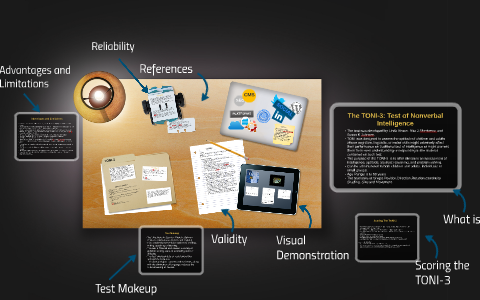 The TONI-3: Test of Nonverbal Intelligence by Danielle Olowoyo on Prezi