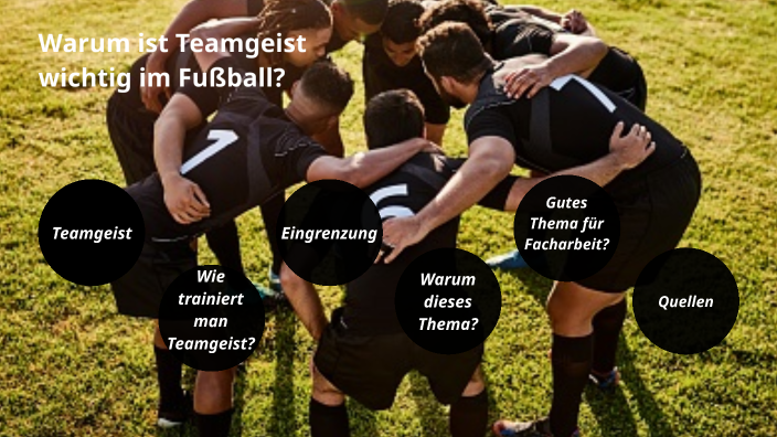 Warum ist Teamgeist wichtig im Fußball? by kuhl _123 on Prezi