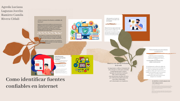 como identificar fuentes confiables de internet by Jocelin Lagunas on Prezi