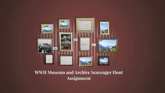 WWII Museum and Archive Scavenger Hunt by Mihaillo P