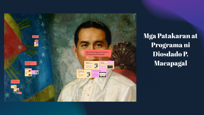 Mga Patakaran at Programa ni Diosdado P. Macapagal by kimverly andes on ...