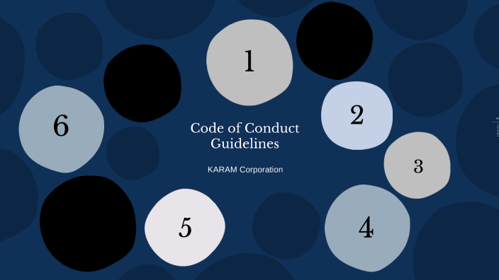 Code of Conduct Guidelines by Ajay Kumar on Prezi