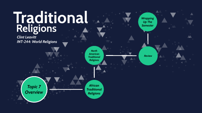 Topic 7 | Traditional Religion (African and North American) by Clint Leavitt on Prezi