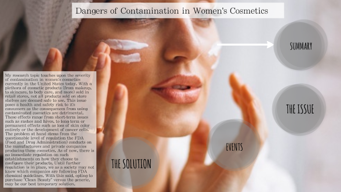 Contamination in Women's Cosmetics by Sofiya Yevseyeva on Prezi