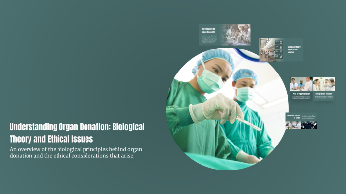 Understanding Organ Donation: Biological Theory and Ethical Issues by ...