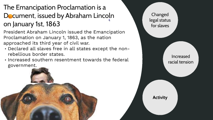 The Emancipation Proclamation by Benjamin Barrow on Prezi