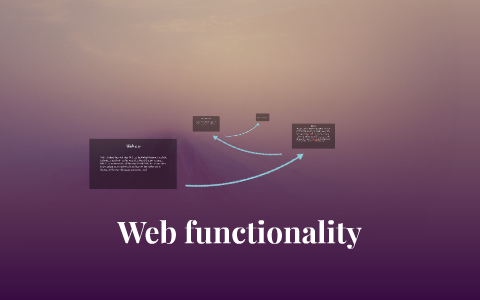 Web functionality by George After on Prezi