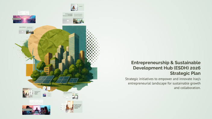 Entrepreneurship & Sustainable Development Hub (ESDH) 2026 Strategic ...