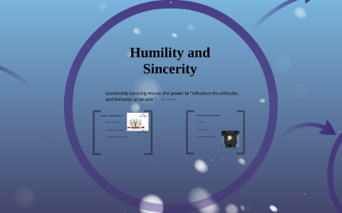 Humility and Sincerity by Rachel Cheu on Prezi