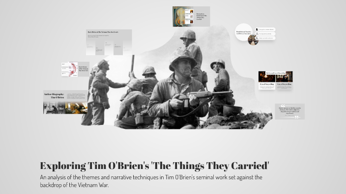Exploring Tim O'Brien's 'The Things They Carried': AI VERSION! by Jason ...