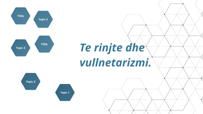 Te rinjte dhe vullnetarizmi. by Xhuliana Sokoli on Prezi