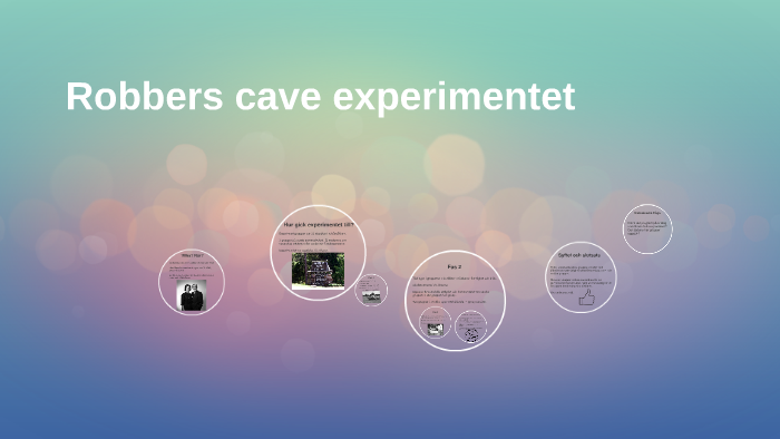 Robbers cave experimentet by jenni björkqvist on Prezi