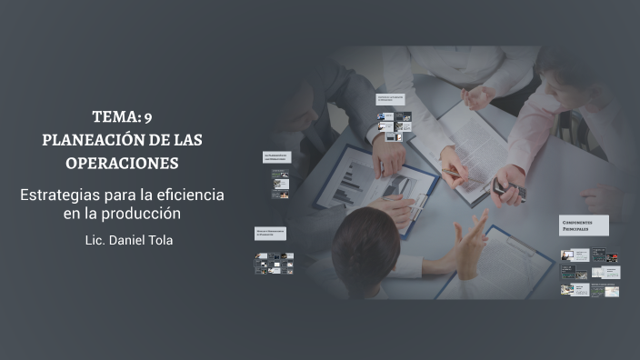 PLANEACIÓN DE LAS OPERACIONES by Danilo Ponce on Prezi