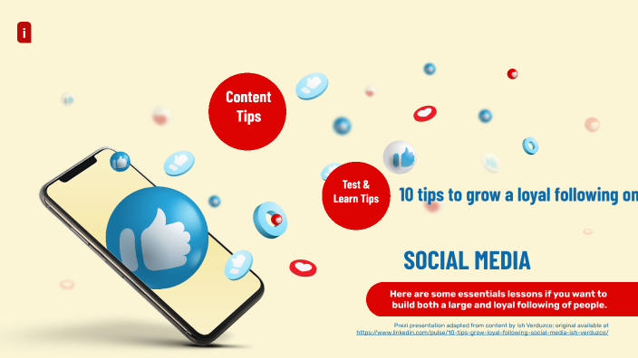 10 tips to grow a loyal following on social media másolata by Tamás ...