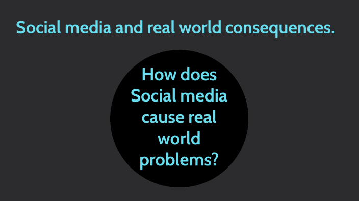 Social media and real world consequences. by Daniel Velez on Prezi