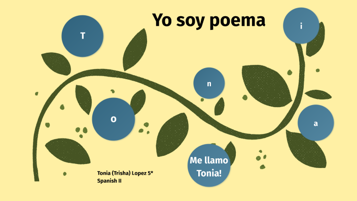 yo soy poem by Trisha Lopez on Prezi