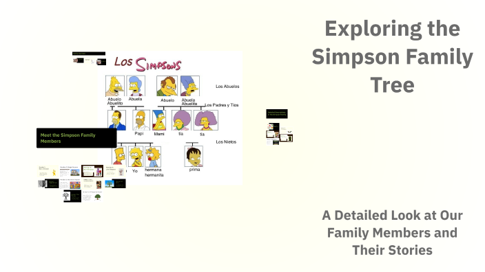 Exploring the Simpson Family Tree by Nathan Solomon on Prezi