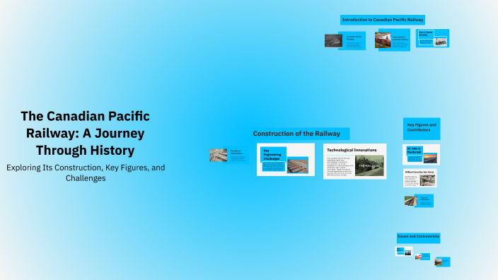 The Canadian Pacific Railway: A Journey Through History by jack anth on ...