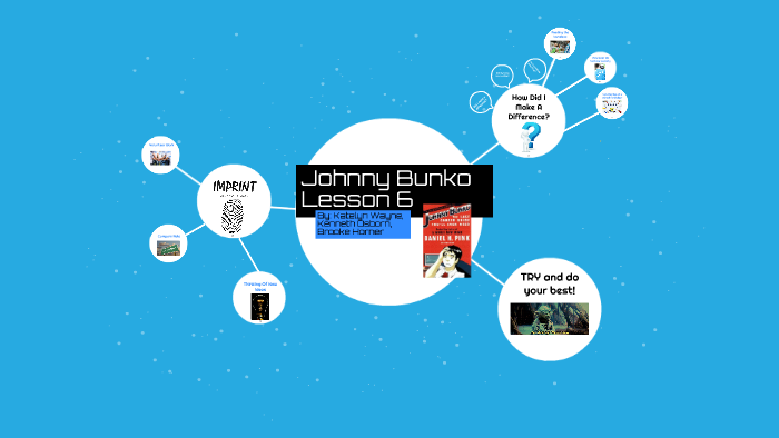 Johnny Bunko Lesson 6 by Katelyn Wayne on Prezi