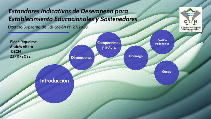 Estandares indicativos de desempeño by ANDRES ALEJANDRO ALFARO GONZALEZ ...