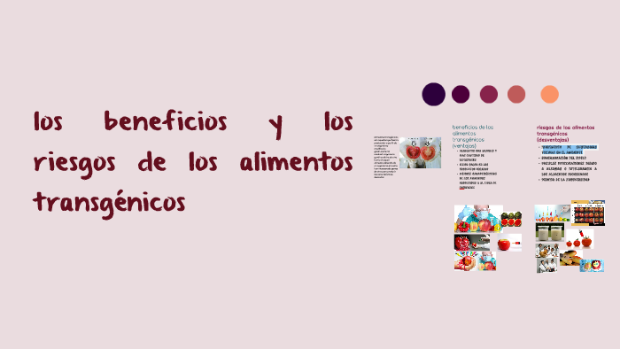 los beneficios y los riesgos de los alimentos transgénicos by mariana ...