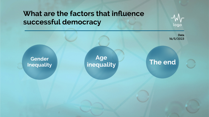 What are the factors that influence successful democracy by adam Ma on ...