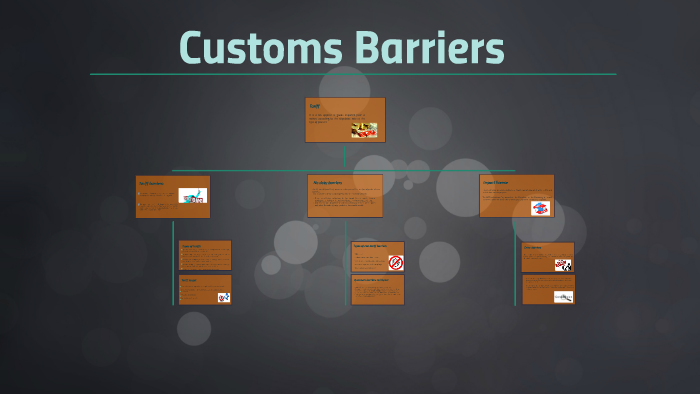 Customs Barriers by Ariannel Evies on Prezi