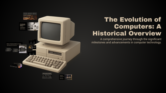 The Evolution of Computers: A Historical Overview by عٌــہذرآء صالح ...