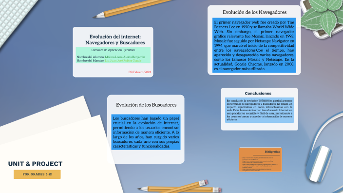 La evolución del internet (navegadores, buscadores) by Alexis Benjamin ...