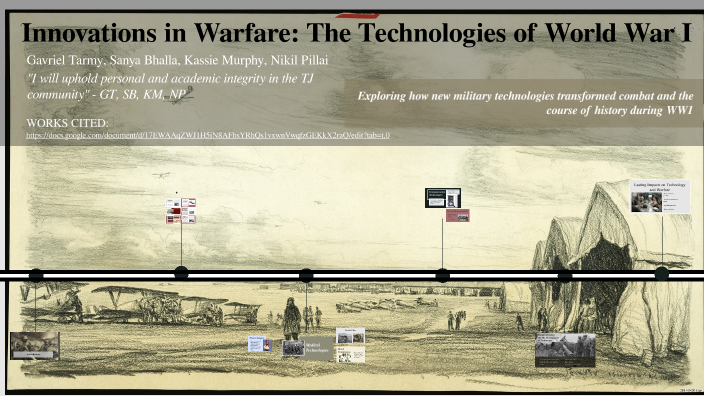 Table 2 Innovations in Warfare: The Technologies of World War I by ...