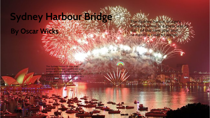 Sydney Harbour Bridge by Oscar Wicks on Prezi