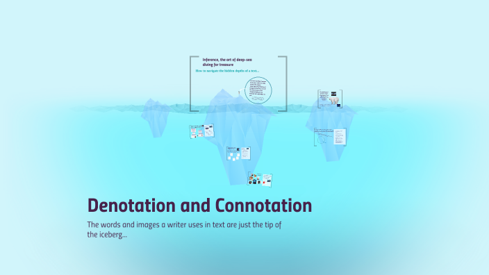 New Denotation & Connotation by Jo Sawfoot on Prezi