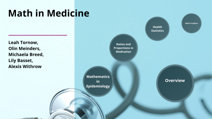 math in medicine by Alexis Withrow on Prezi