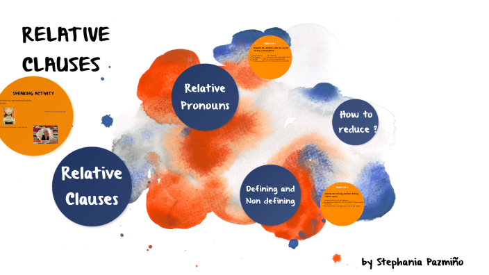 Relative Clauses/reduced relative clauses by Stephy Pazmiño on Prezi