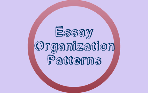 Essay Organization Patterns by Jasmine Balch on Prezi