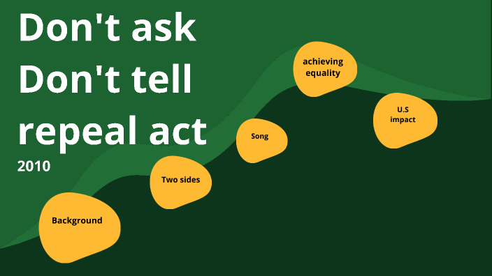dont ask dont tell repeal by Giulia Amorin on Prezi dont ask dont tell repeal by Giulia Amorin on Prezi