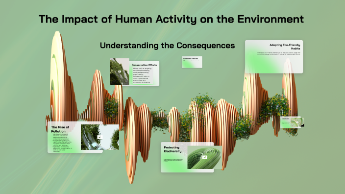 The Impact of Human Activity on the Environment by dhruvika gavade on Prezi
