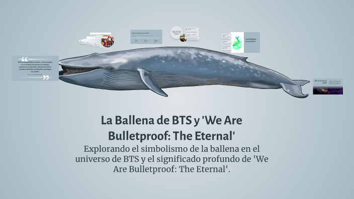 La Ballena De Bts Y We Are Bulletproof The Eternal By Ximena