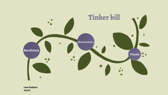 Tinker bill by Leen Taha on Prezi