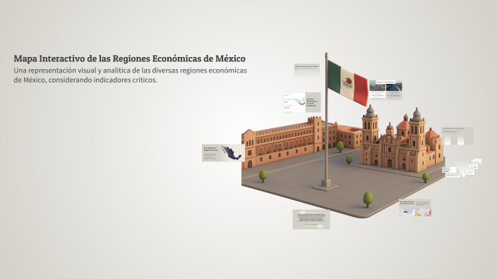 Mapa Interactivo de las Regiones Económicas de México by Yesica ...