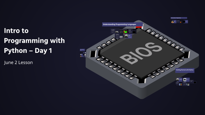 Intro to Programming with Python – Day 1 by Tanay Vinaykya on Prezi